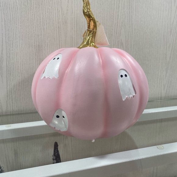 Holiday | Pink Halloween Ghost Pumpkin | Poshmark